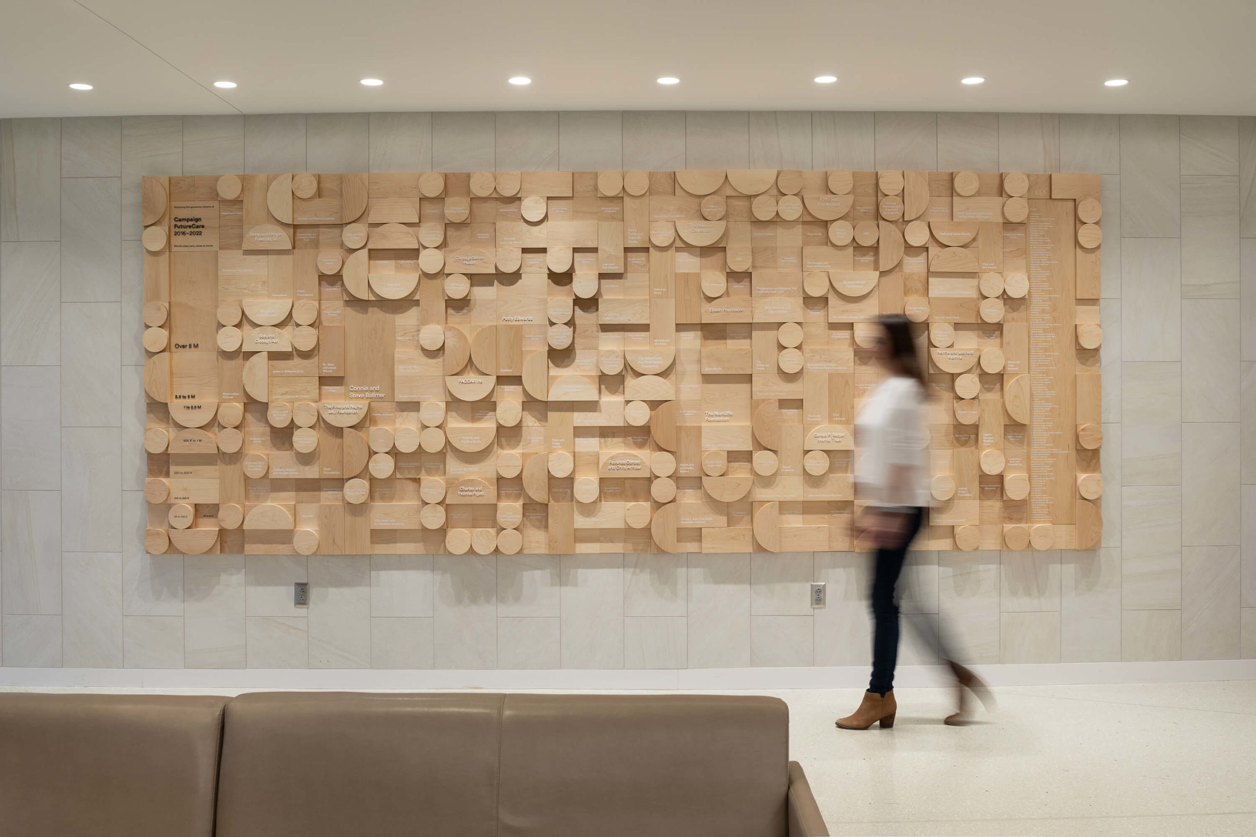 Overlake Medical Center Donor Wall — Studio Matthews
